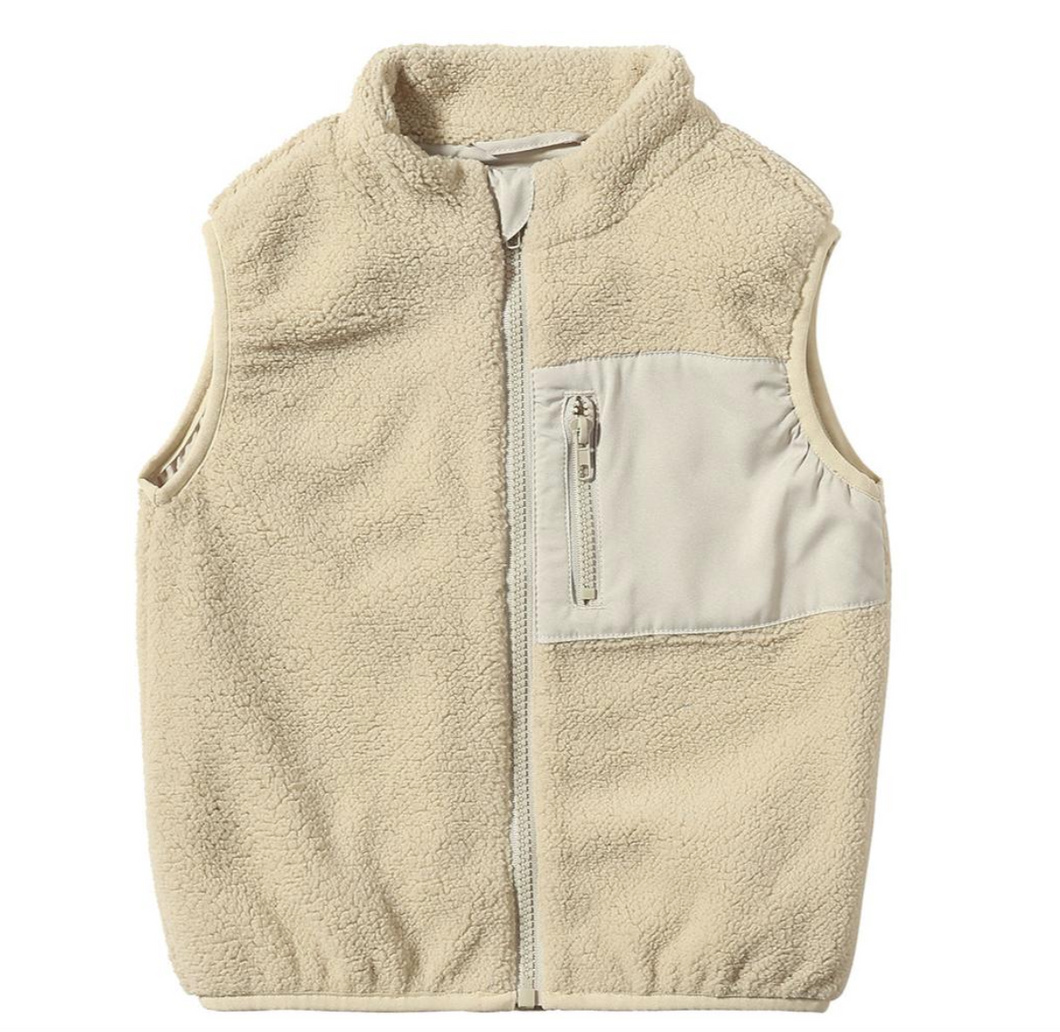 Gilt Sherpa Vest by Me&Henry – Little Magnolia Co.